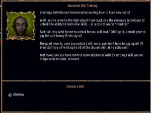 New Legacy Skills – Advanced Skills Trainers – Ultima Online
