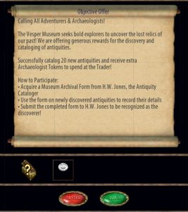 NL The Vesper Antiquity Hunt – Ultima Online